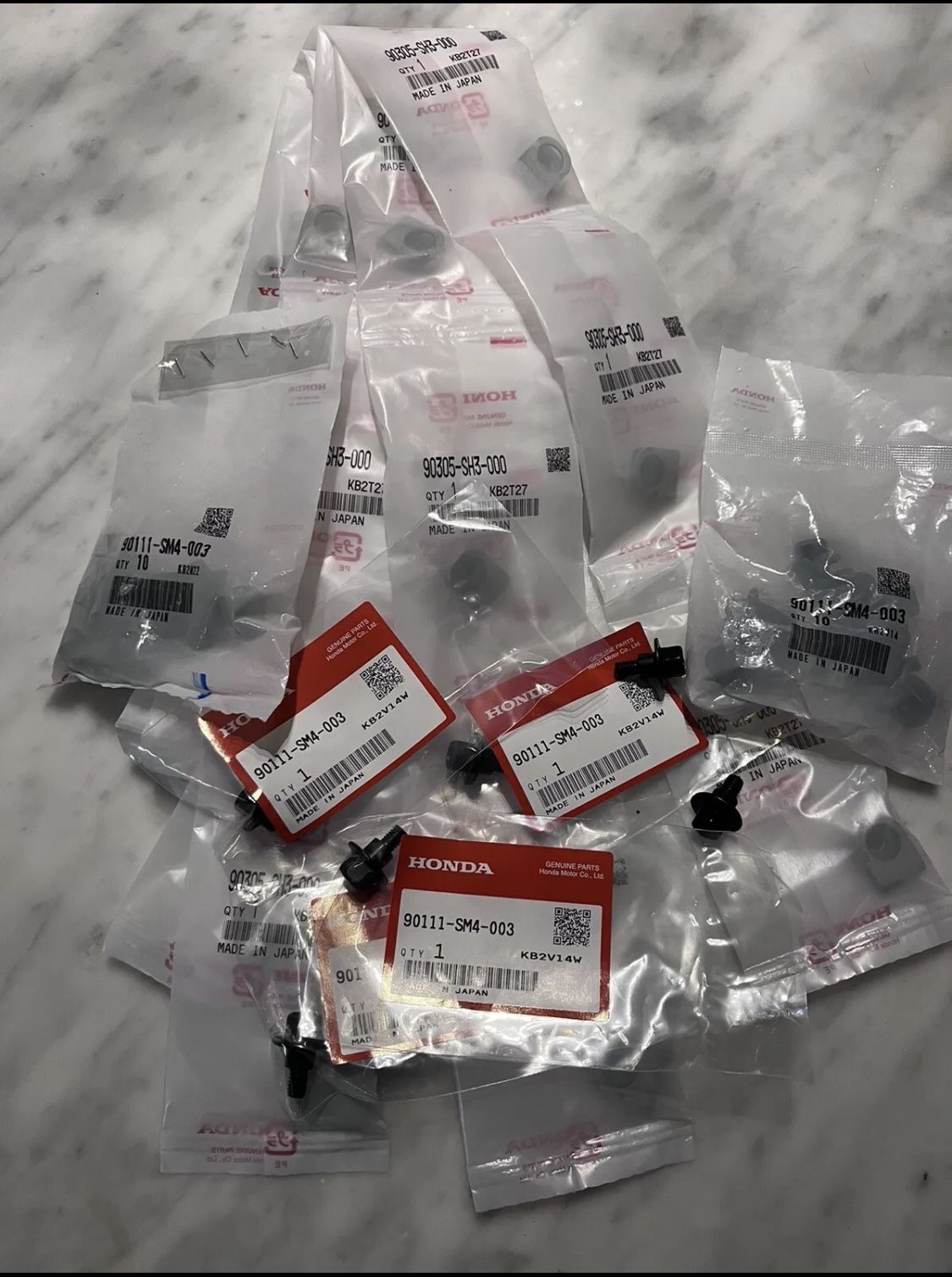 JDM USDM OEM Honda Acura Integra Civic CRX EF8 EG6 Front Lip Hardware ...