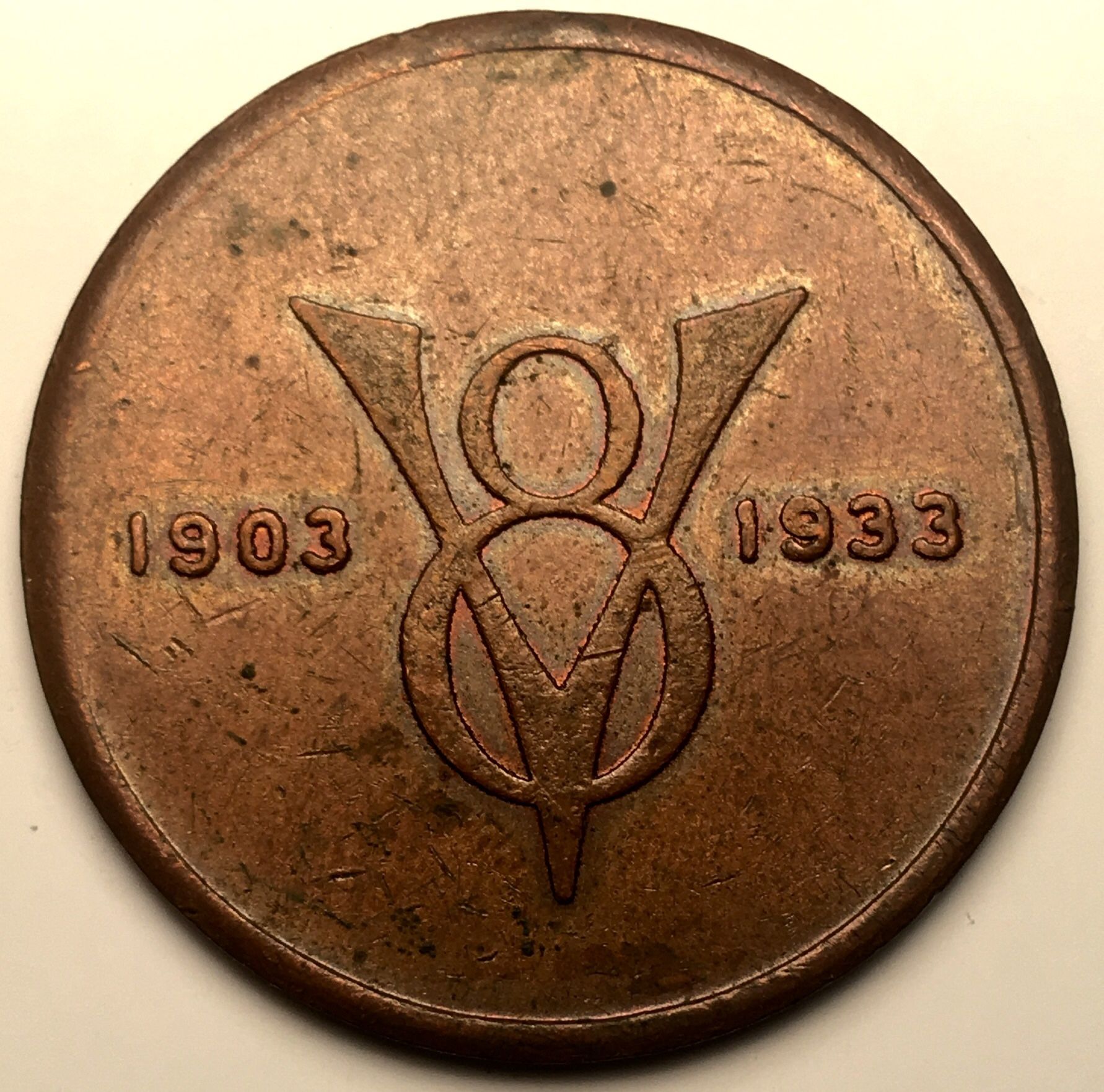 RARE Ford Advertising Token1933 Ford Medallion Token 30 Years Of ...