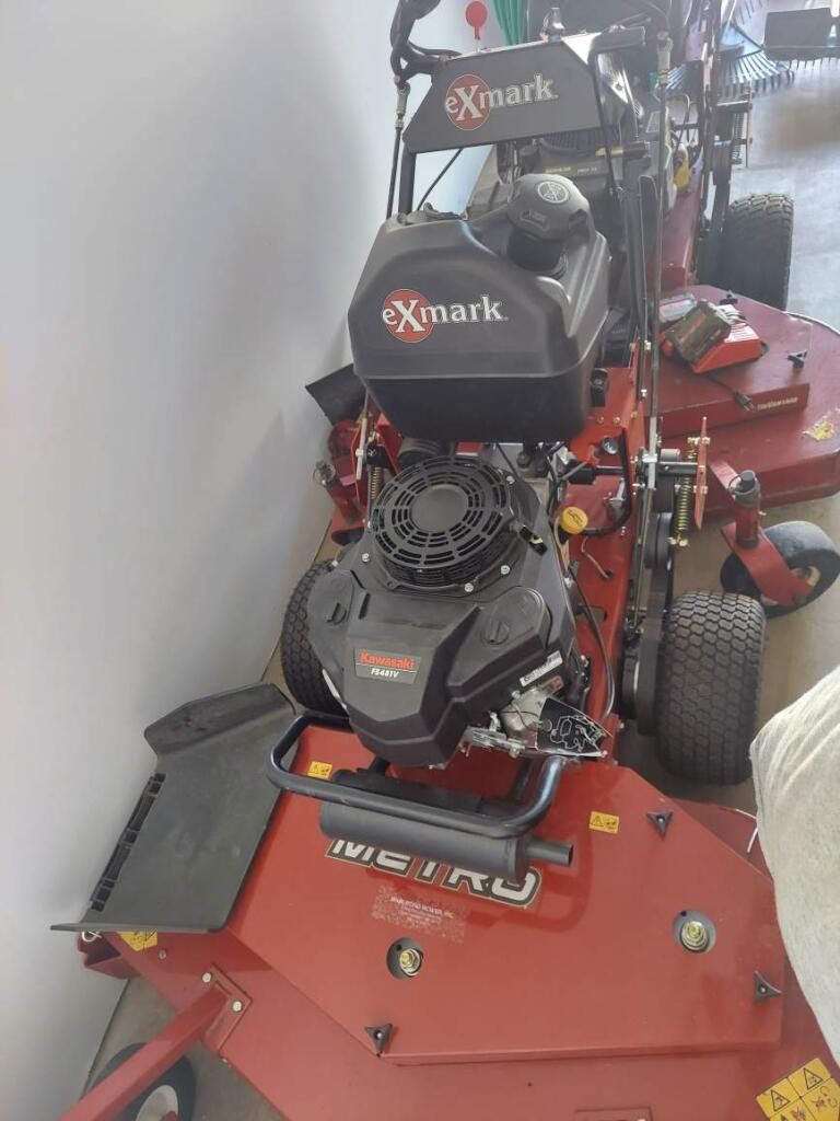 Brand New Exmark Metro Gear Drive Walk-Behind Mower 48" Kawasaki 14.5hp ...