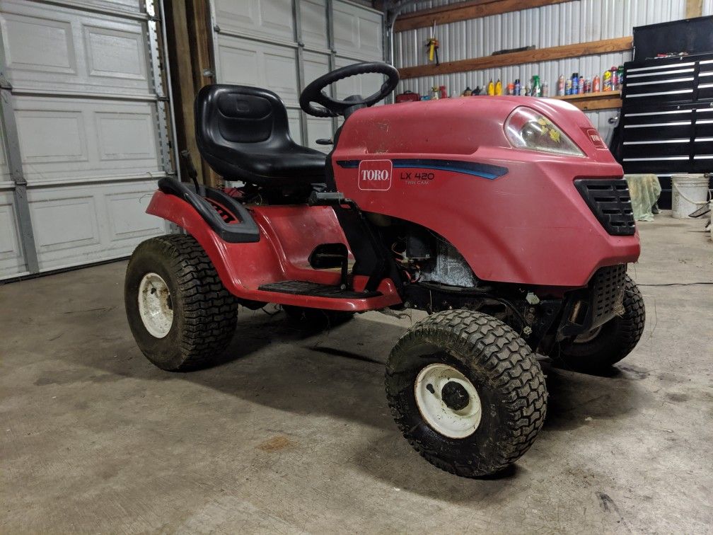 Toro LX420 lawn tractor for Sale in Rainier, WA - OfferUp