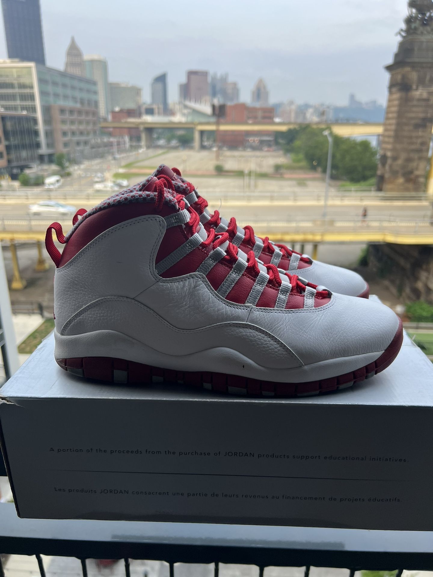 Nike Air Jordan 10 Retro “Red Steel” (2005) Size 11 - $200 for Sale in ...