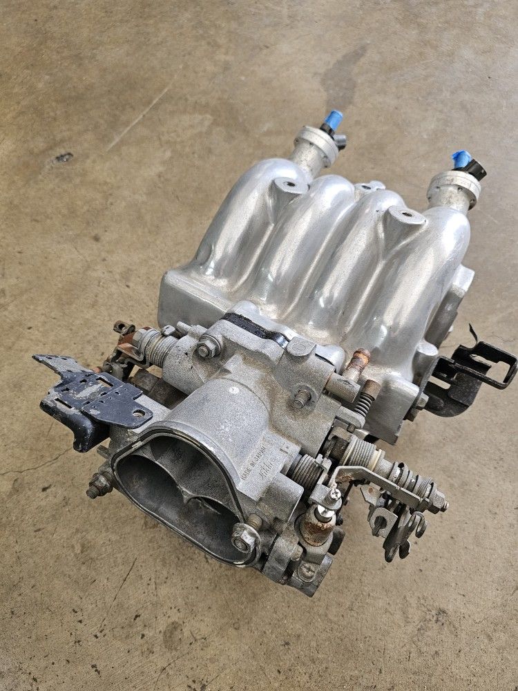 Mazda Rx7 Turbo 2 Polish Upper Intake With 2 Injectors for Sale in Los ...