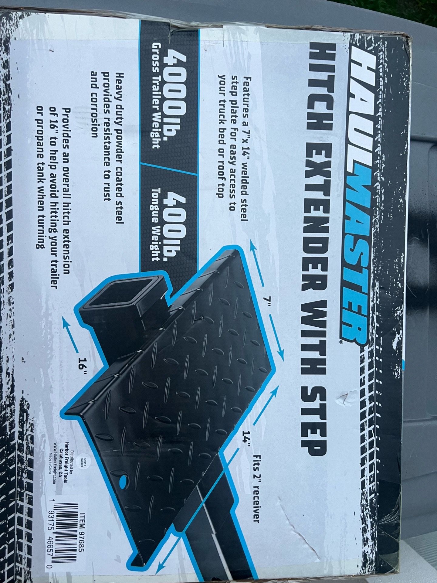 HAUL-MASTER Hitch Extender with Step for Sale in Puyallup, WA - OfferUp