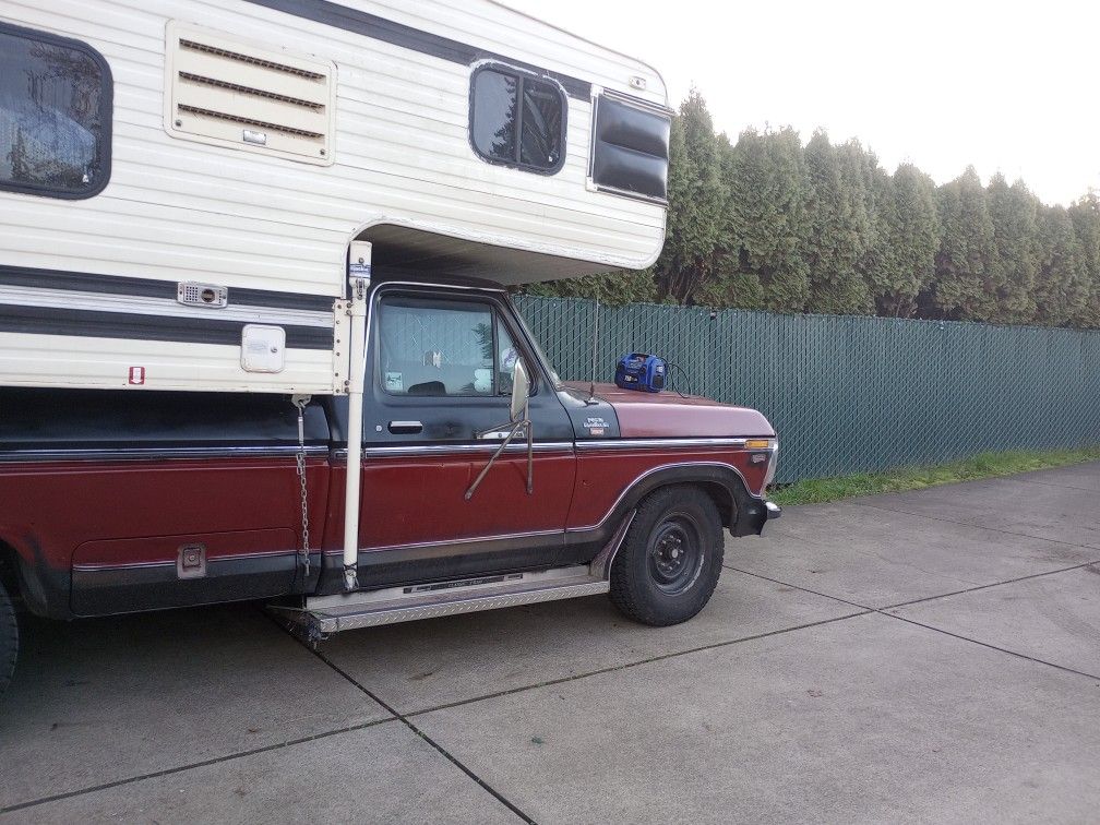 1979 Ford Camper Special, XLT, Forestry Edition for Sale in Eugene, OR ...