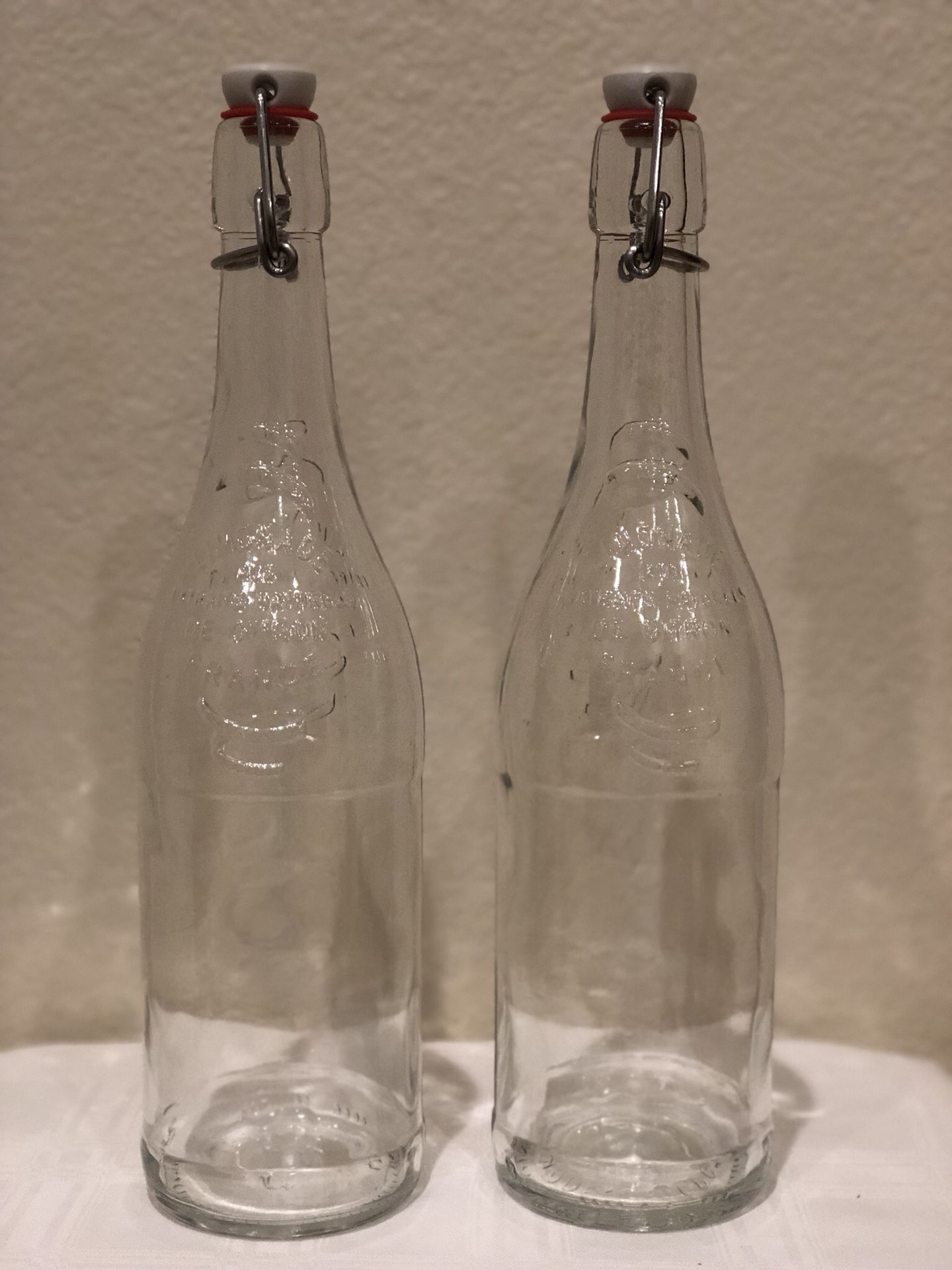 Set of 2 ~ Limonade Aux Extraits Naturels de Citron France ~ Clear ...