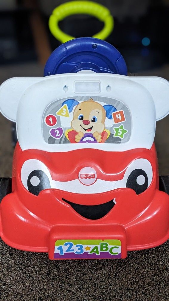 Fisher Price Laugh And Learn 3 in 1 Smart Car Baby toys