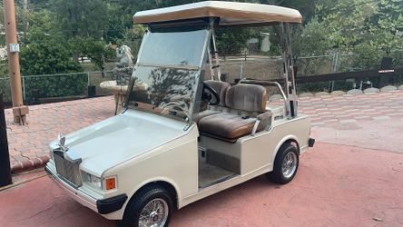 Rolls Royce Golf Cart