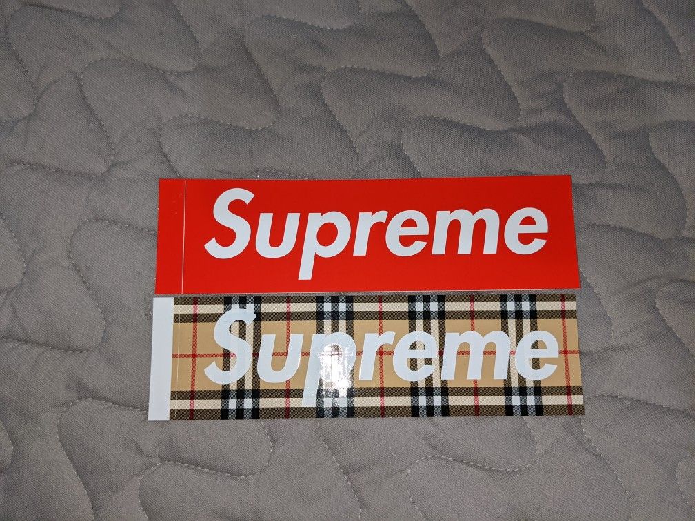 Supreme Box Logo Sticker