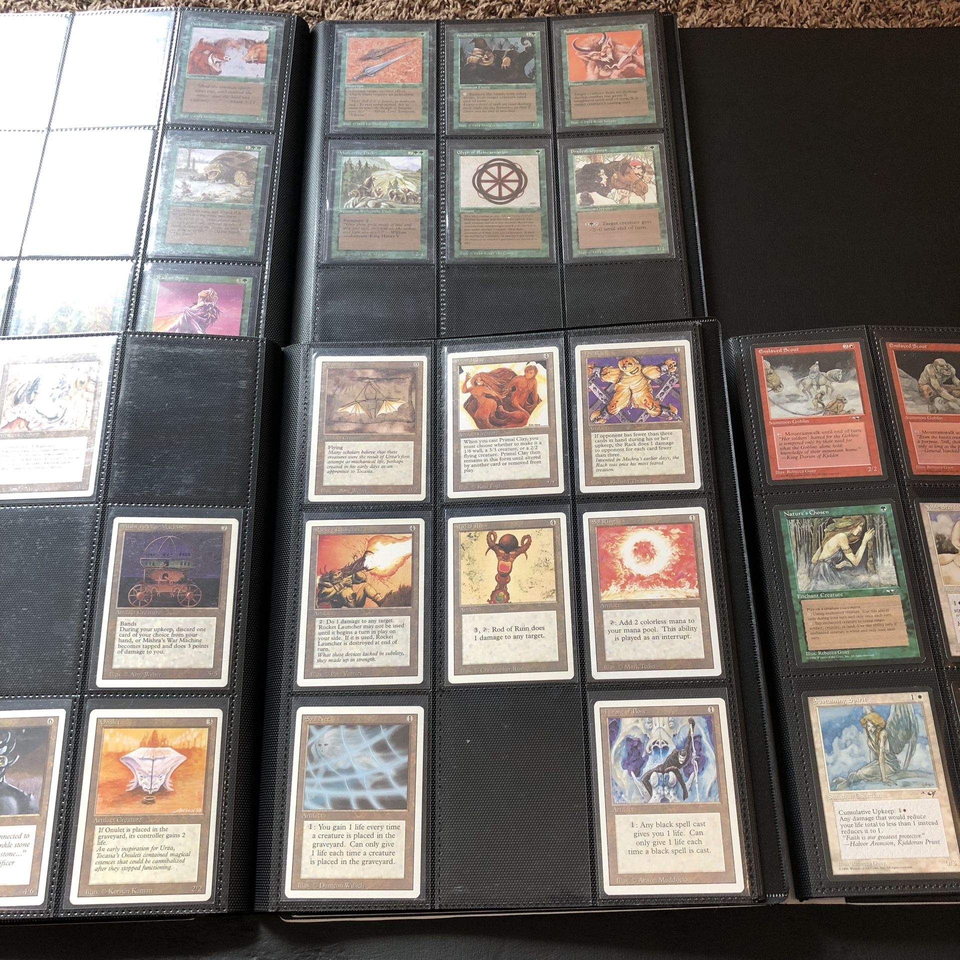 Vintage Magic the Gathering MTG Collection - Unlimited Arabian Nights ...