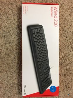 Microsoft Wired Keyboard Box