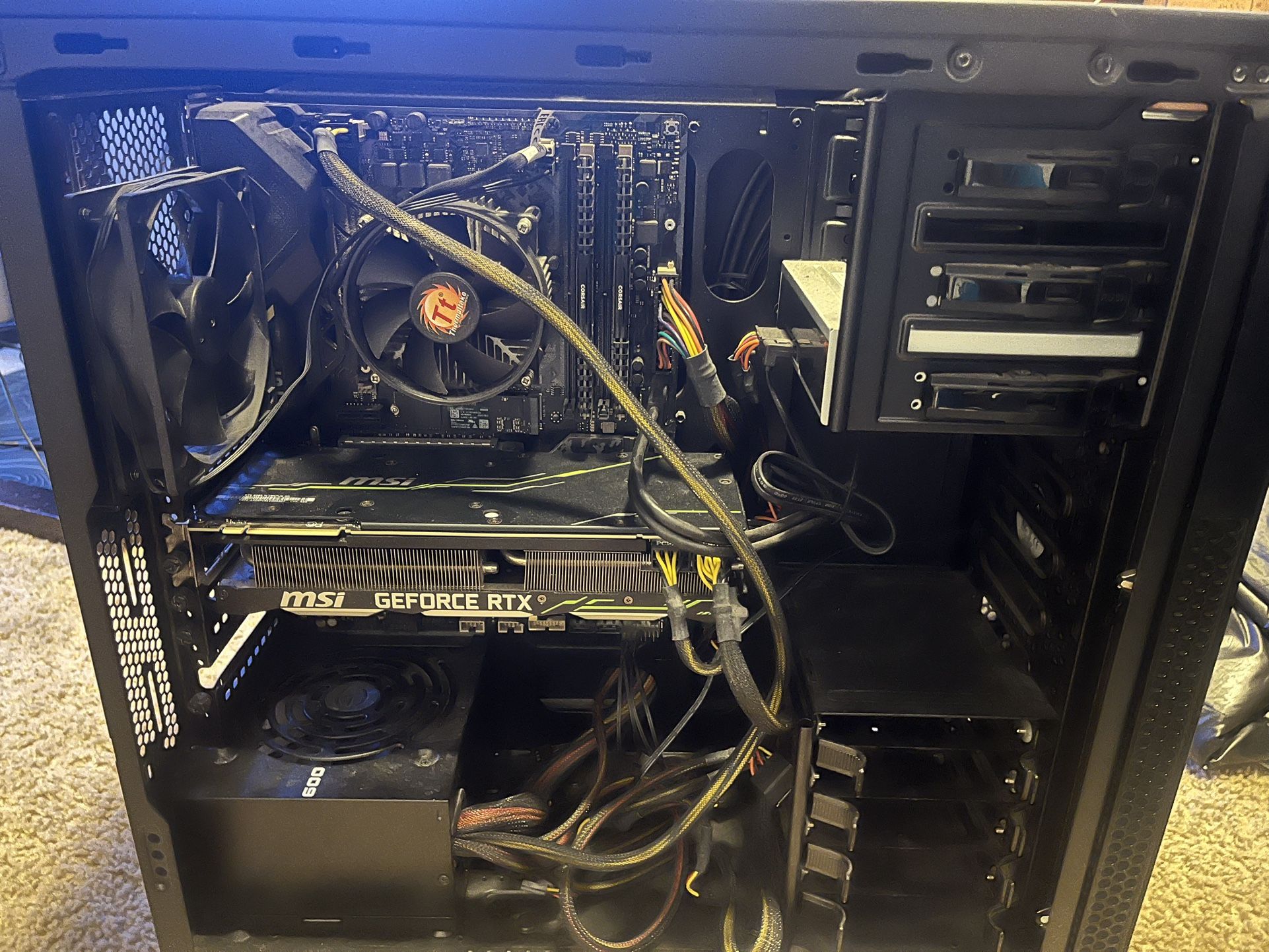 Gaming pc, 2080ti , i7 7700k, 16 gigabytes of ram, 128 gigabytes of ...