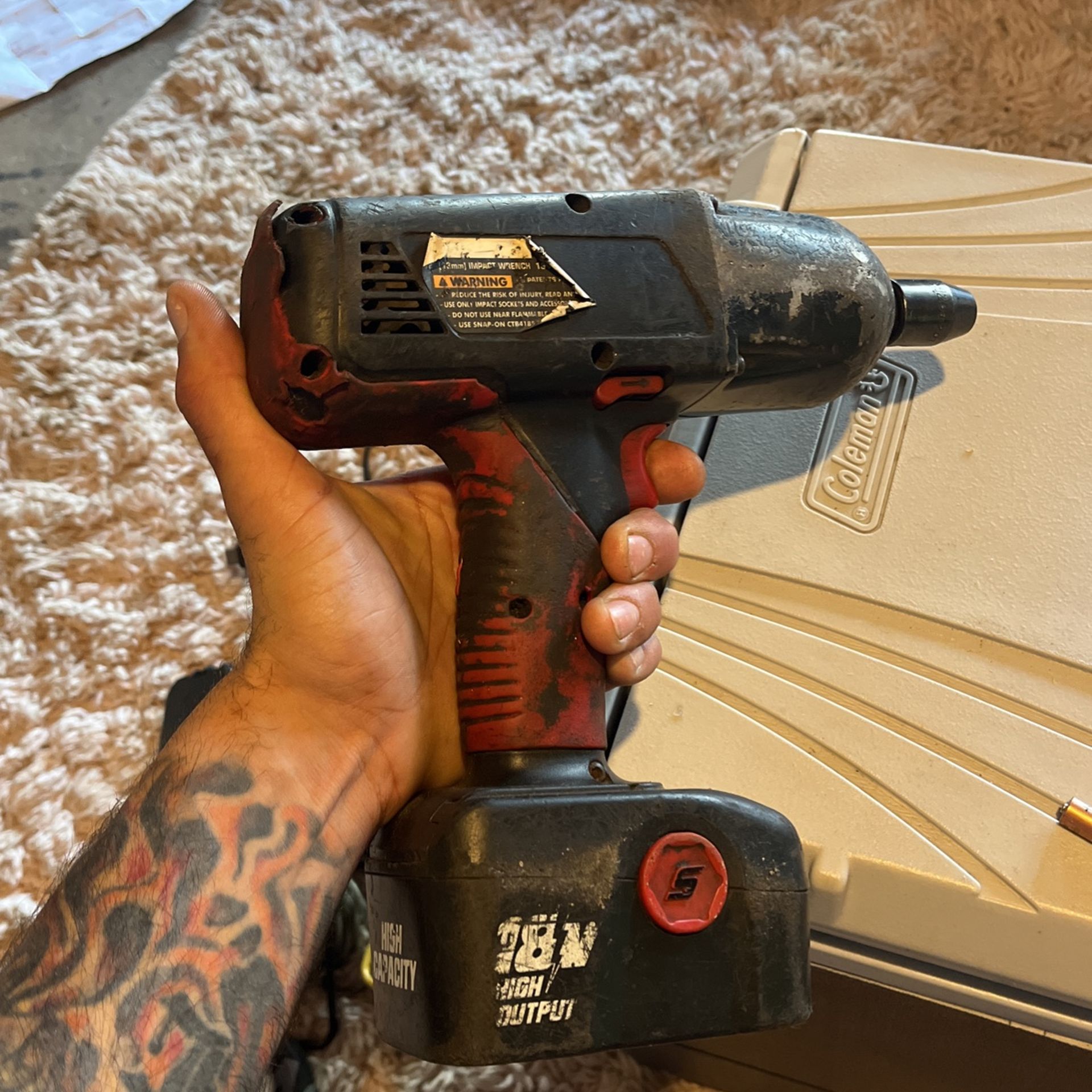 Snap On Wrench Tattoo