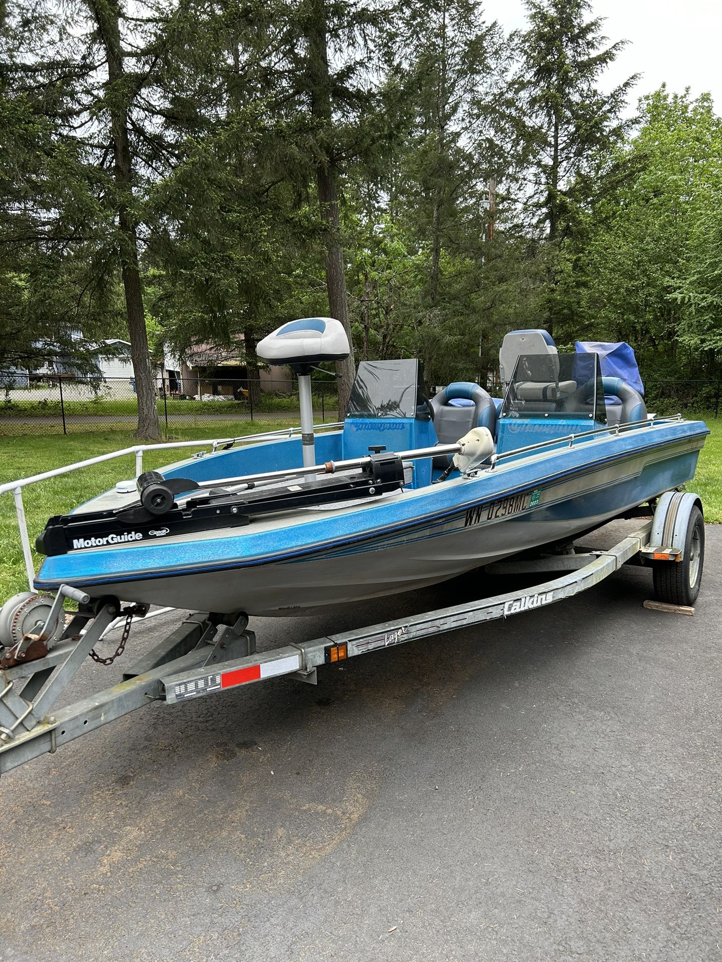 1986 Champion Super V Fish & Ski for Sale in Covington, WA - OfferUp