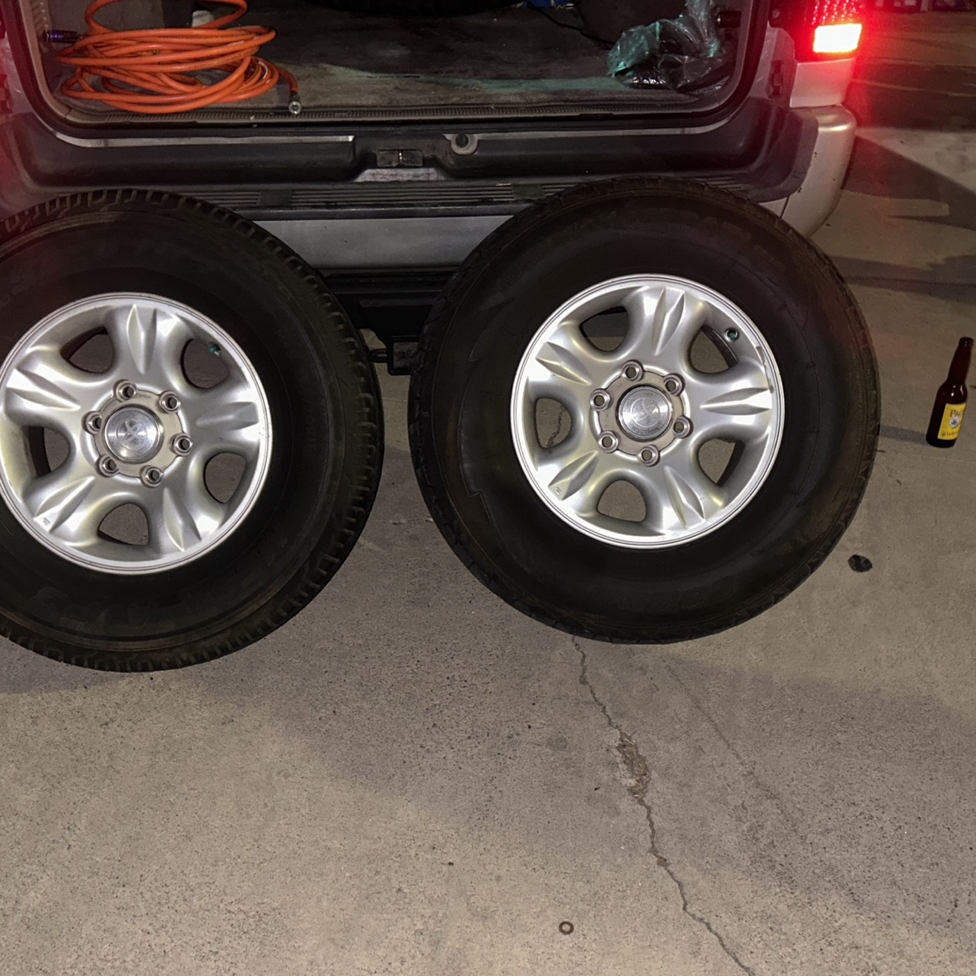 4 Wheels & Tires 4Runner Toyota 16” for Sale in Orange, CA - OfferUp