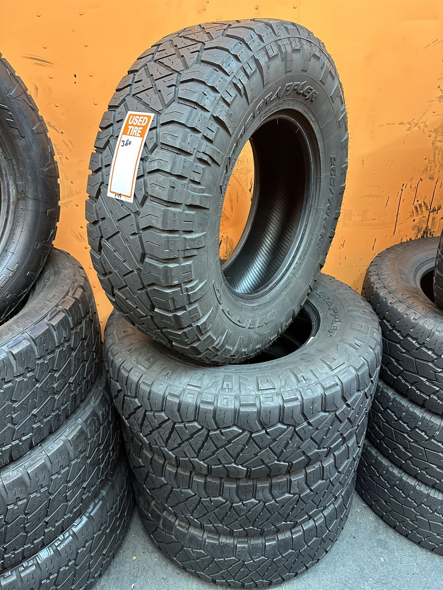 265/70R16 Nitto Ridge Grappler Full Tire Set for Sale in Arlington, TX ...