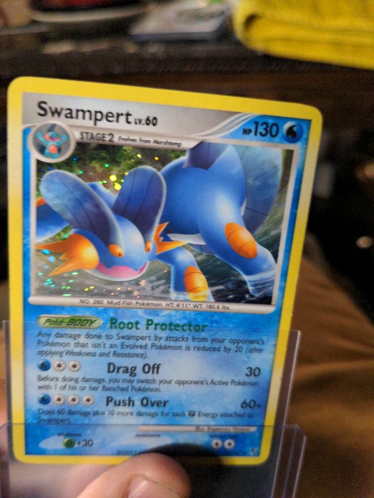Pokemon Swampert Card