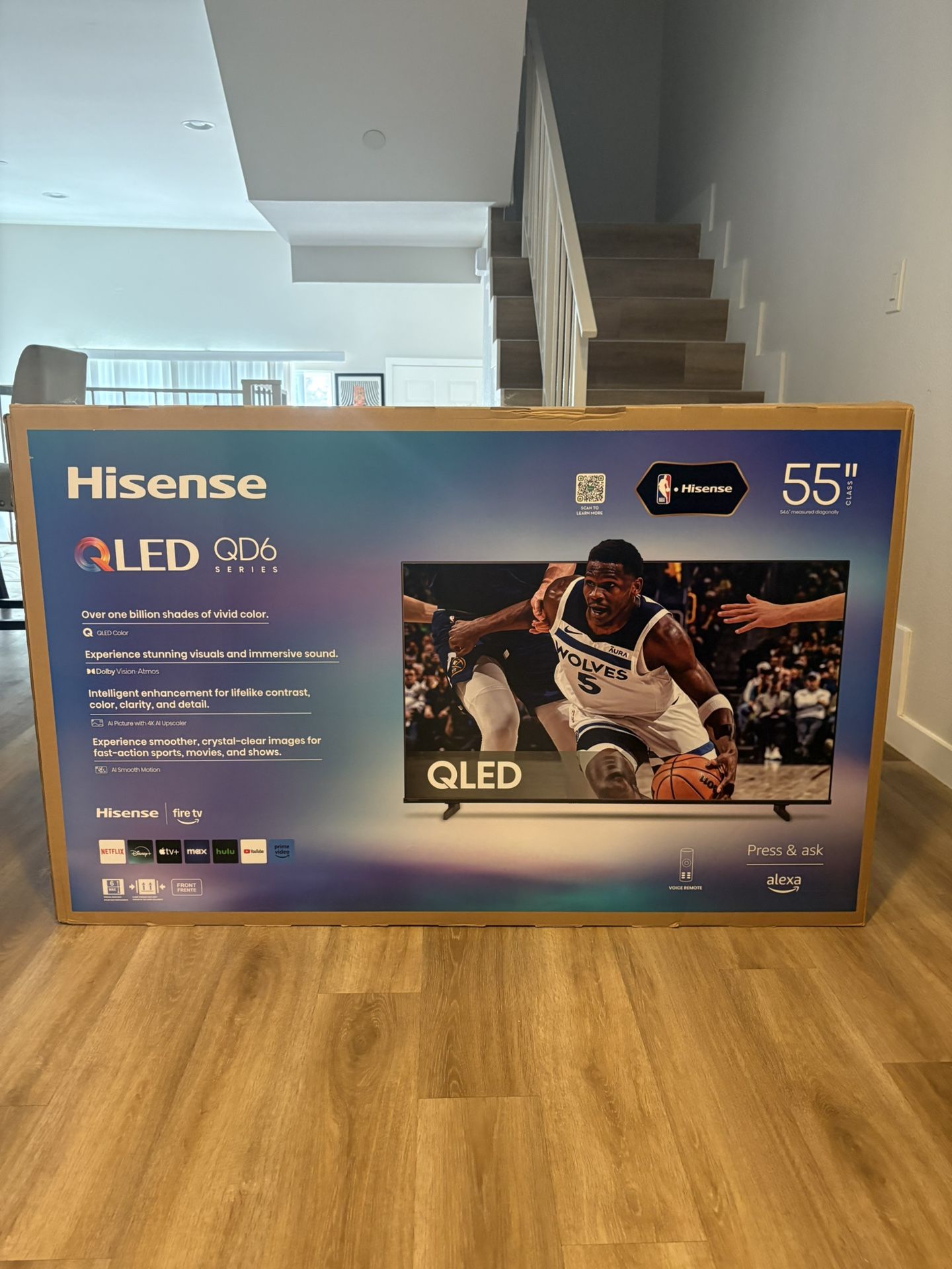 Hisense 55” Class QD6 Series for Sale in Redondo Beach, CA - OfferUp
