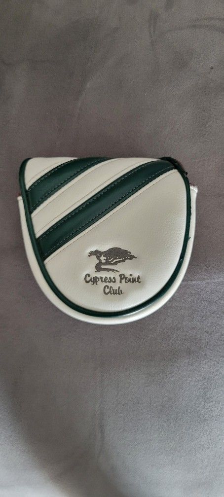Rare Cypress Point Club Magnetic Mallet Putter Cover for Sale in ...