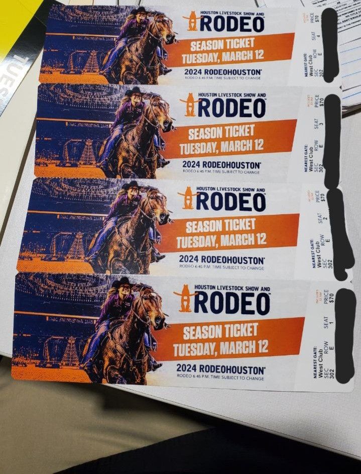 Bun B Houston Rodeo Tickets for Sale in Houston, TX - OfferUp