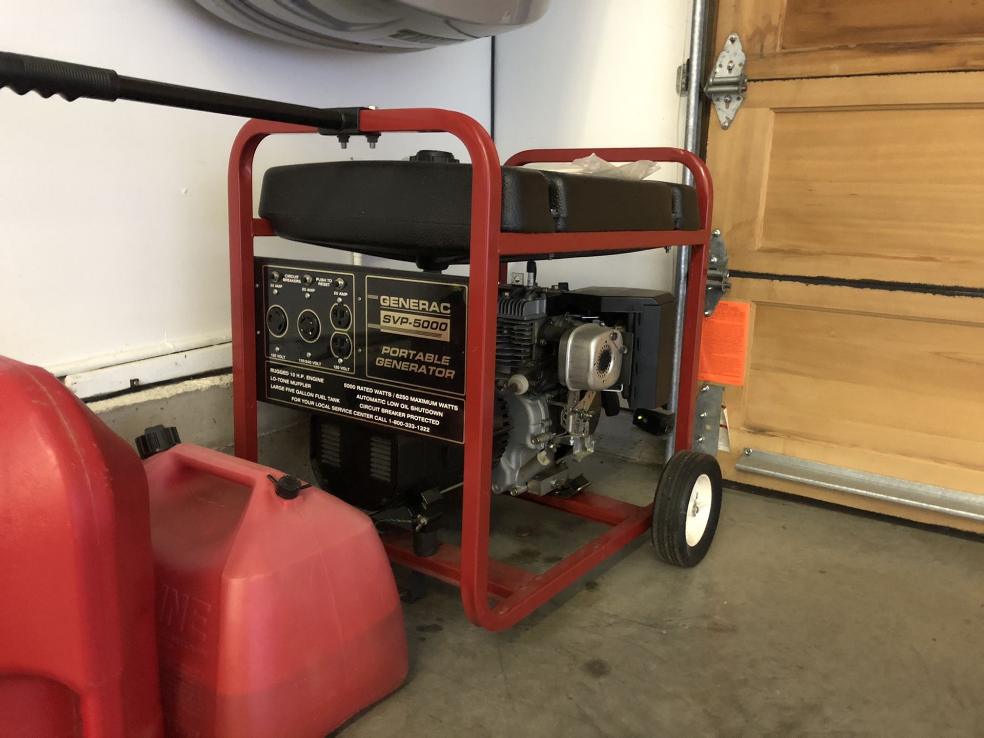 GENERAC SVP-5000 Portable Generator for Sale in Everett, WA - OfferUp