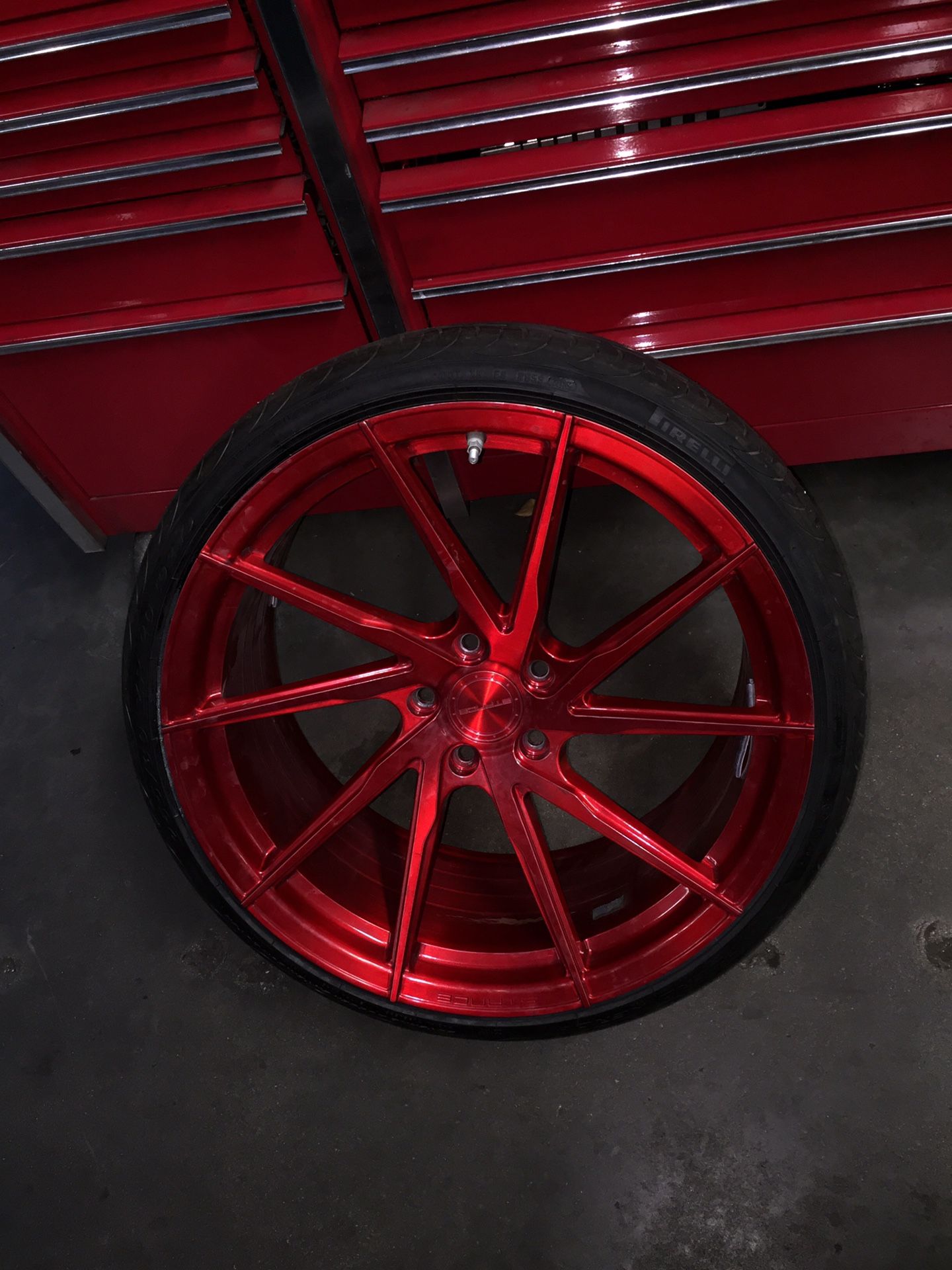 STANCE SF01 BRUSH RUBY RED wheels Rotary forged,lighter and stronger ...