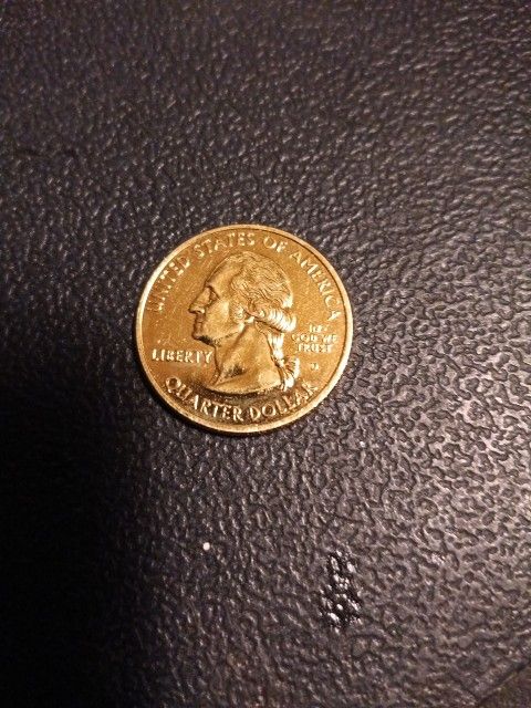 1990 Georgia State Quarter – Striking Gold Misprint, Must-Have for ...