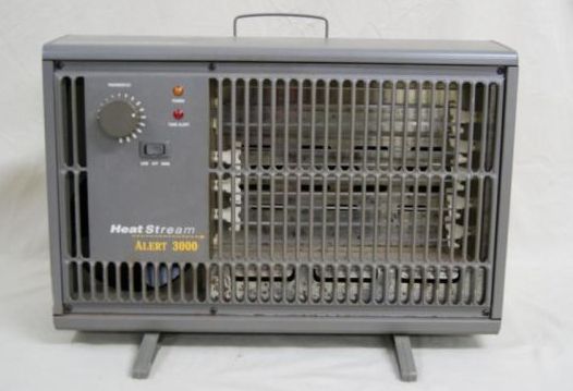 Heat Stream Alert 3000 Electric Portable Space Heater for Sale in Round ...