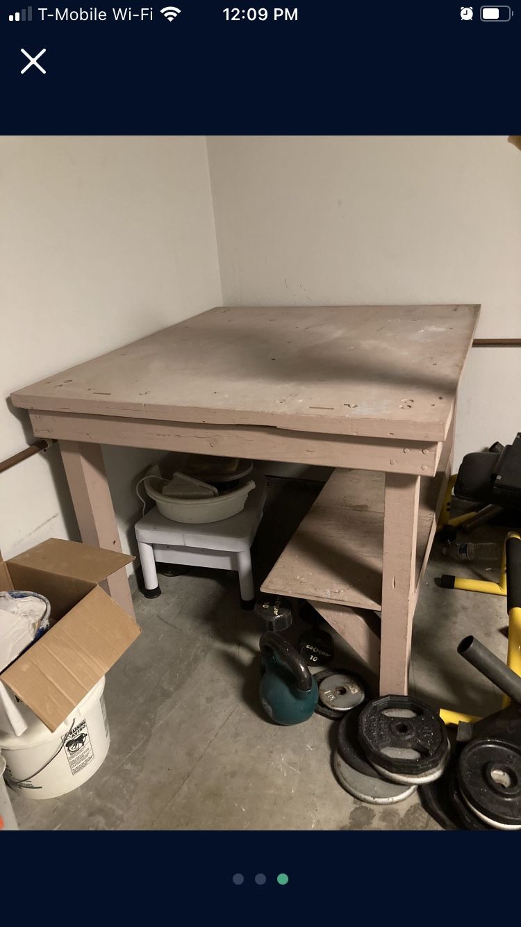 Work Bench Table for Sale in Bloomington, CA - OfferUp