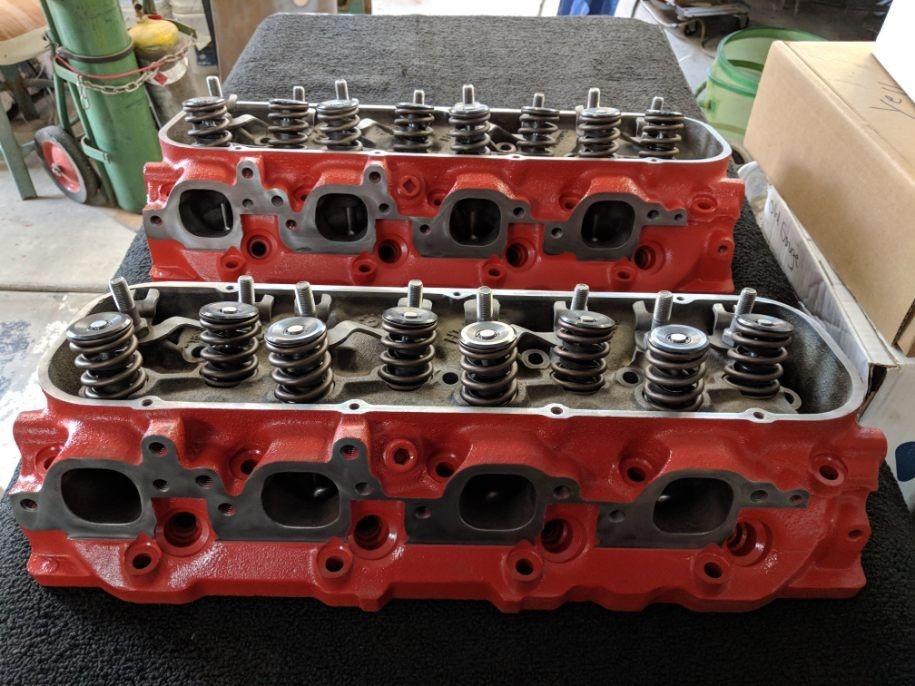 Big block Chevy rectangle port LS6 454 heads FRESH for Sale in Gilbert ...