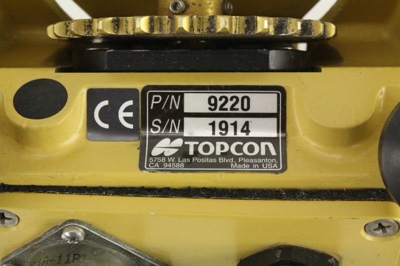 Topcon Tracker Jack w/ Laser Receiver & System 4 **2-sonic trackers ii ...