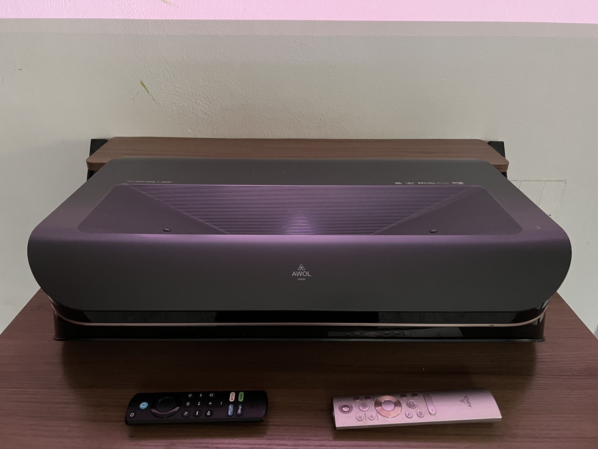 AWOL Vision 4K Laser UST projector With 110 Inch Screen for Sale in ...
