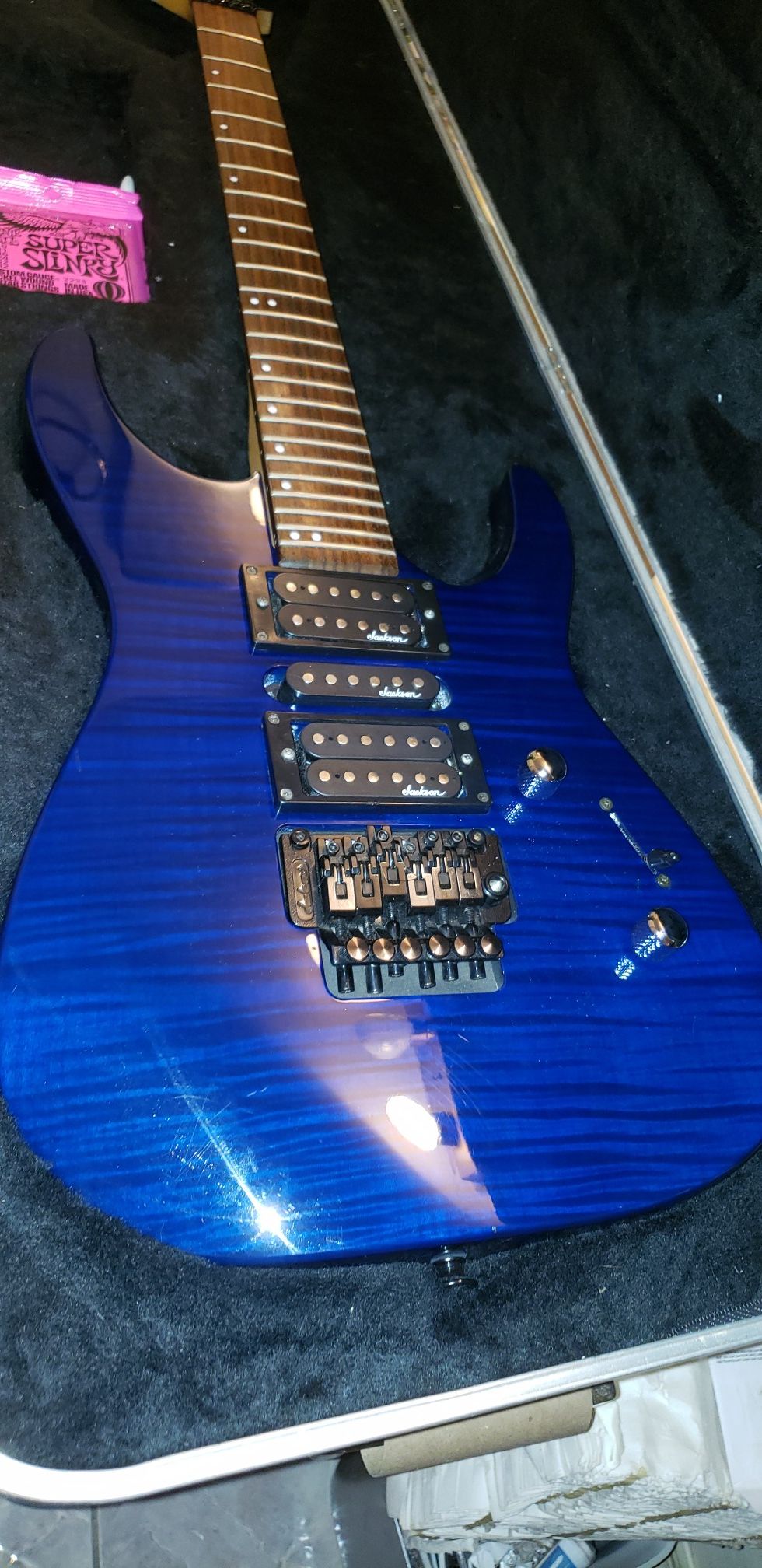 80s jackson Performer PS-4 guitar, hard case guitar for Sale in Mesa ...