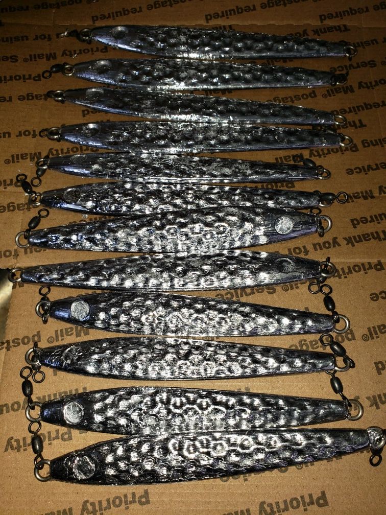 Lead jigging minnows: great lures for halibut, ling cod, salmon and ...