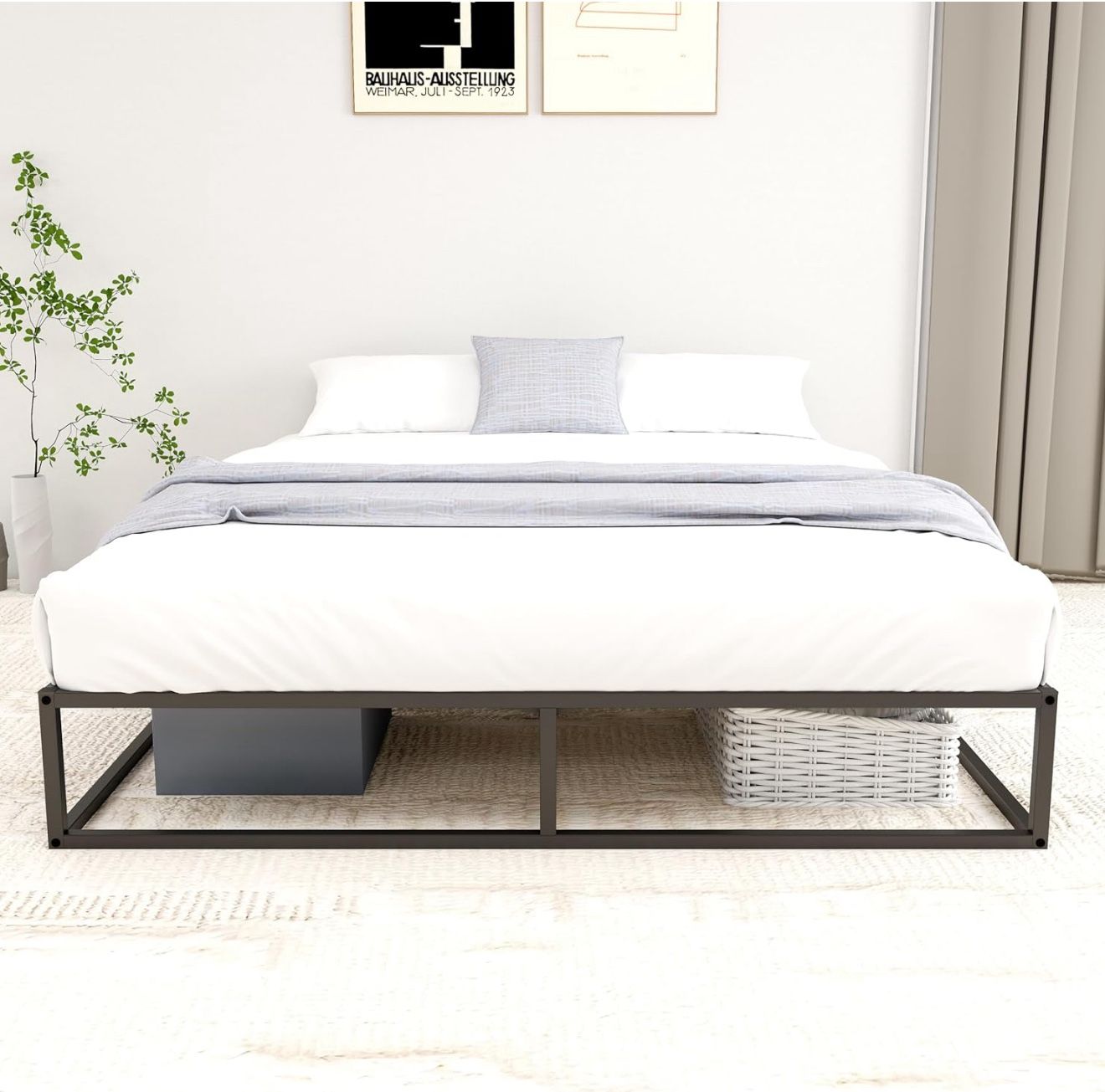 Metal Queen Bed Frame for Sale in Peoria, AZ - OfferUp
