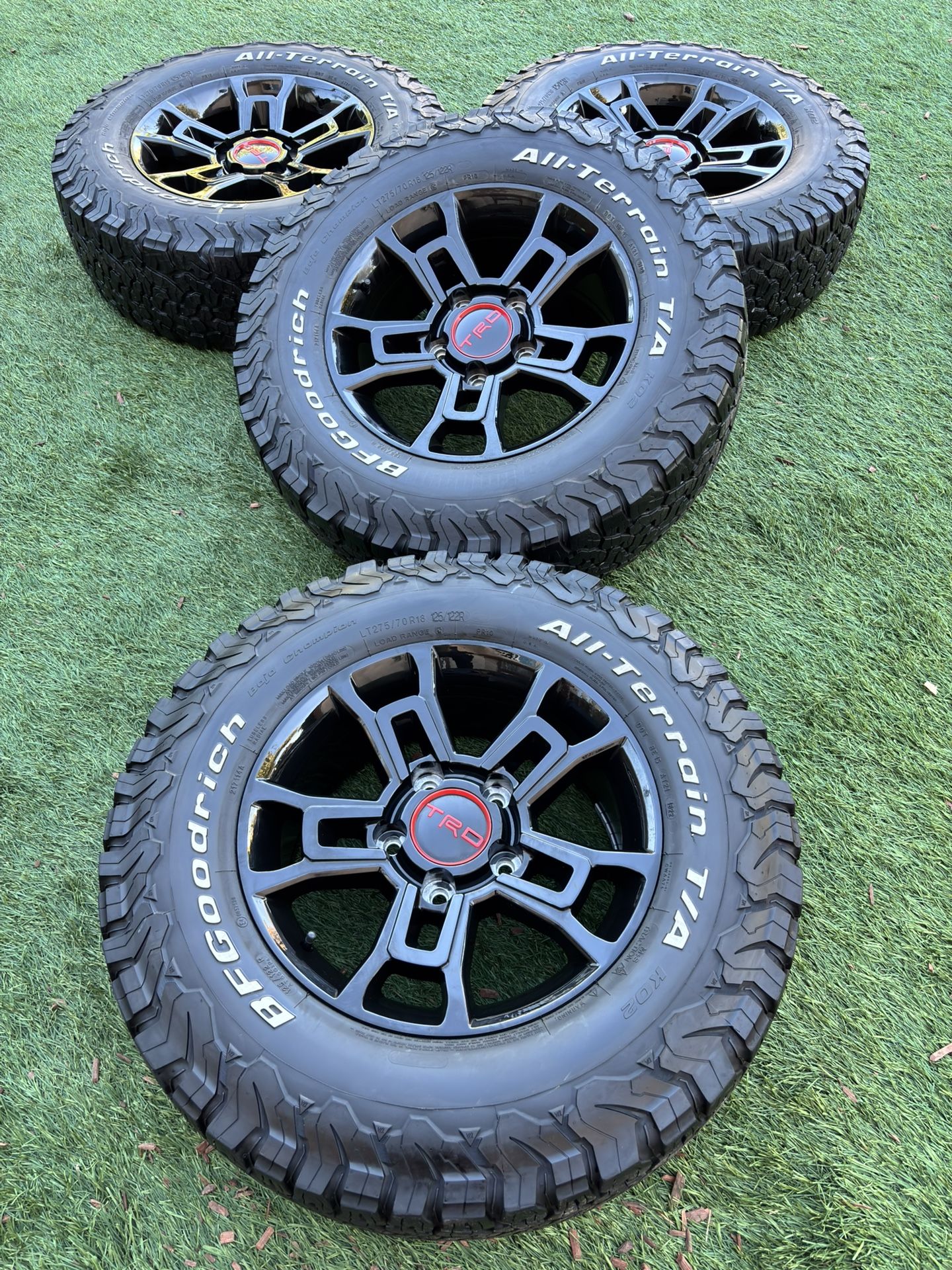 Toyota Tundra BBS TRD Pro Style rims 275/70/18 All Terrain tires new ...