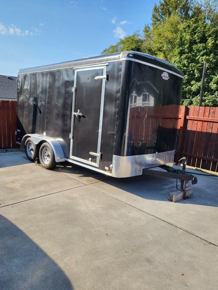 2017 Cargo Maye, 8 C 14 Trailer, Insfe With Shelving and Bottle Racks ...