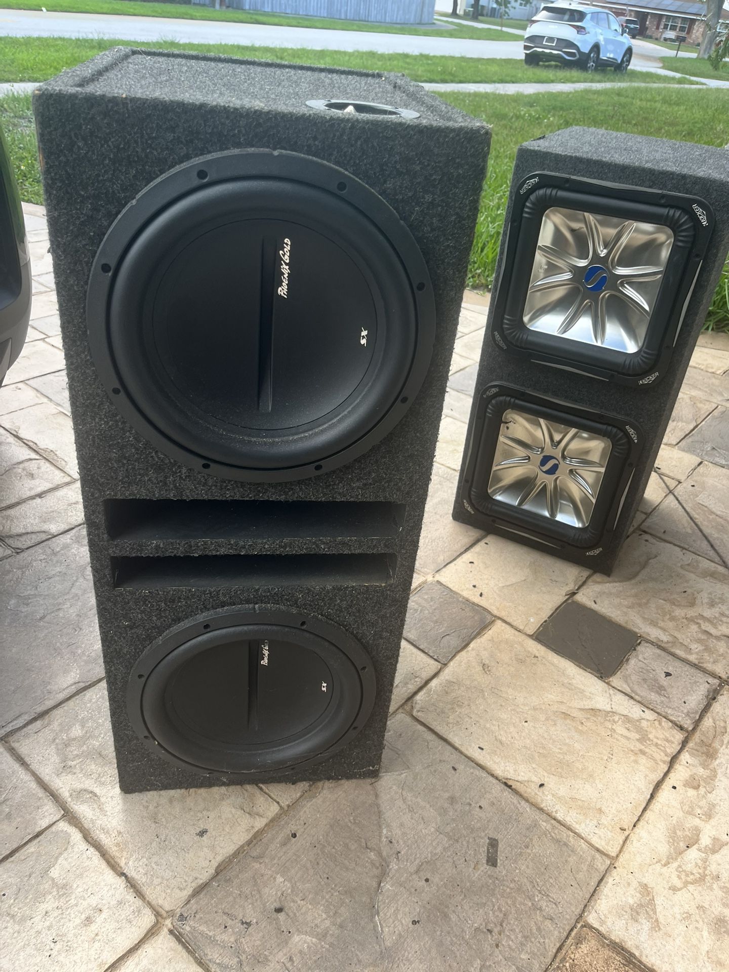 Phoenix Gold 12” Subs In Ported Box for Sale in Fort Lauderdale, FL ...