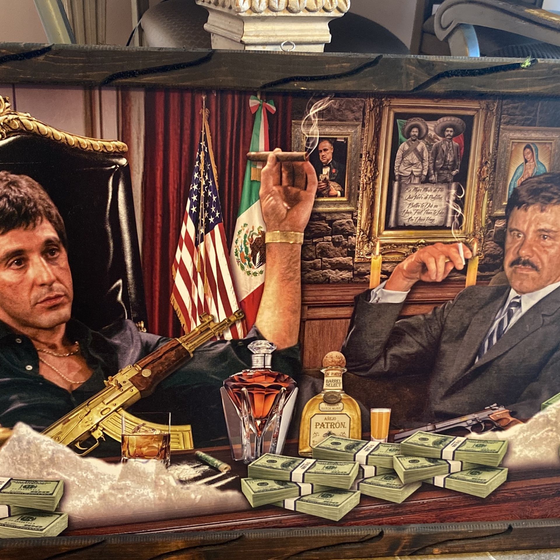 Scarface/Chapo painting for Sale in San Diego, CA - OfferUp