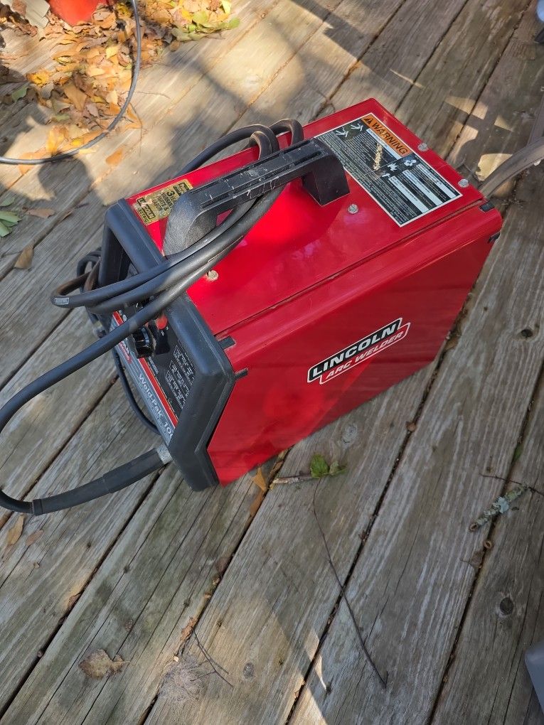 lincoln electric weld-pak 100 arc welder with wire feeder for Sale in ...