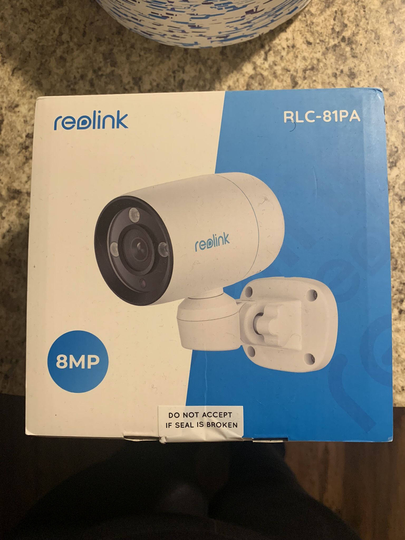 REOLINK RLC-81PA - 4K PoE Bullet Security Camera with 180 Degree Pan ...