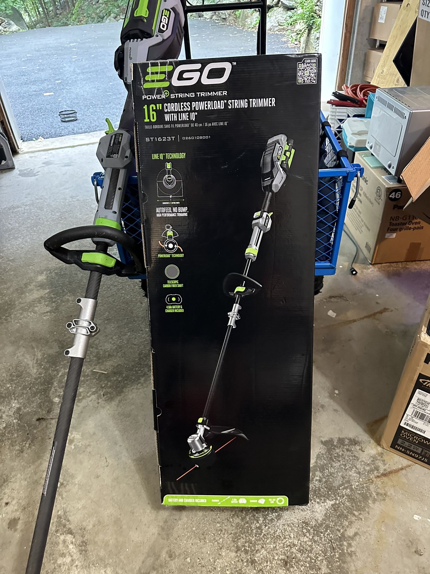 EGO Kit Power+ ST1623T 16-Inch 56-Volt Lithium-Ion Cordless Carbon ...