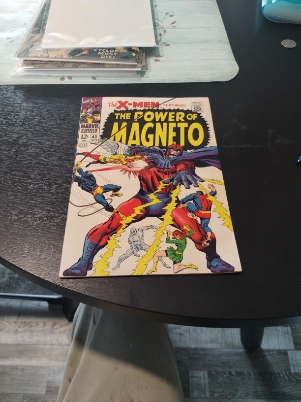 X Men Comic Book Number 43 The Power Of Magneto For Sale In Seaford De