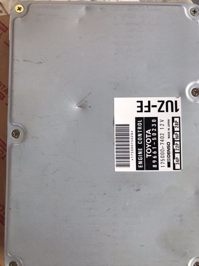 Toyota Lexus Computer module 89661-50230 Refurbished. Other units ...