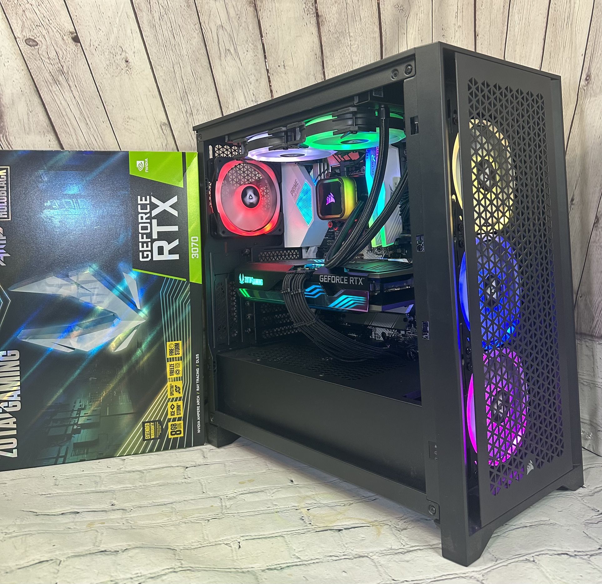 Gaming PC (High End) Intel Core i7 9700K 16GB Ram/ 1TB SSD / RTX 3070 8GB for Sale in Everett ...