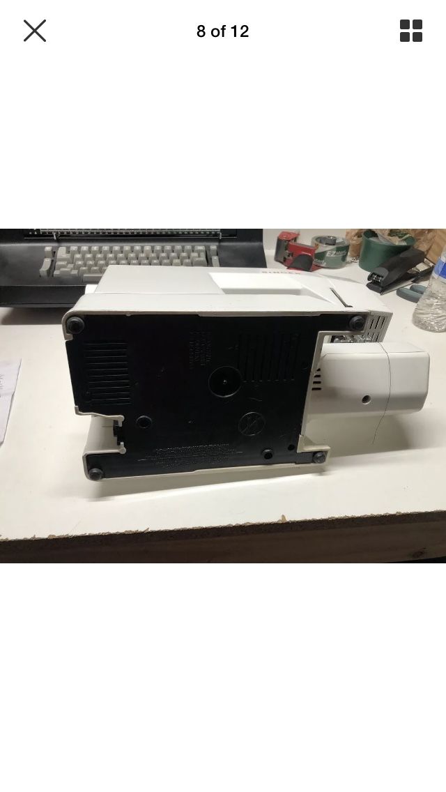 Singer/Sewing machine model-4572 heavy Duty - untested- no power cord ...