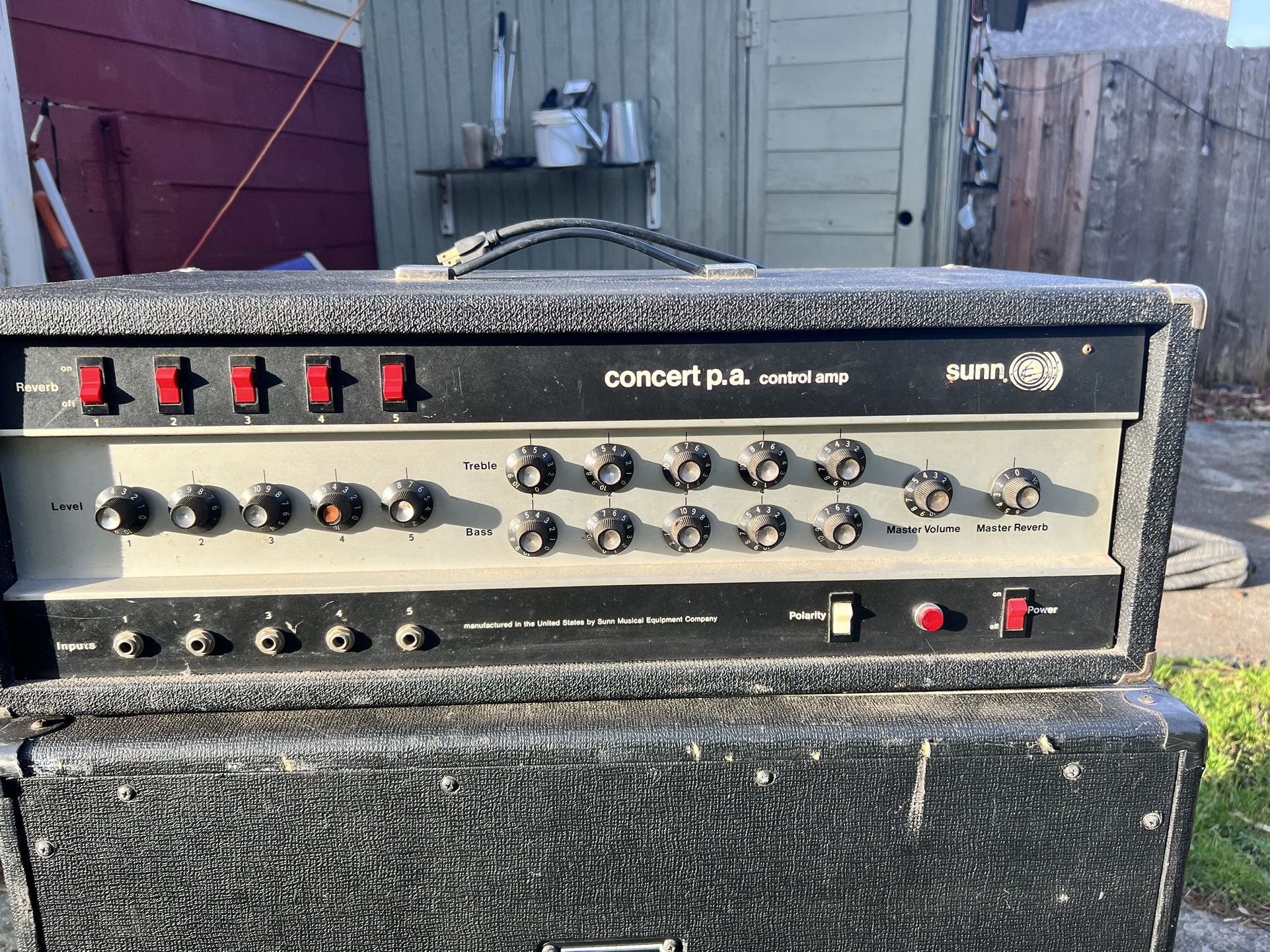 Vintage Sunn Concert PA for Sale in Tacoma, WA - OfferUp