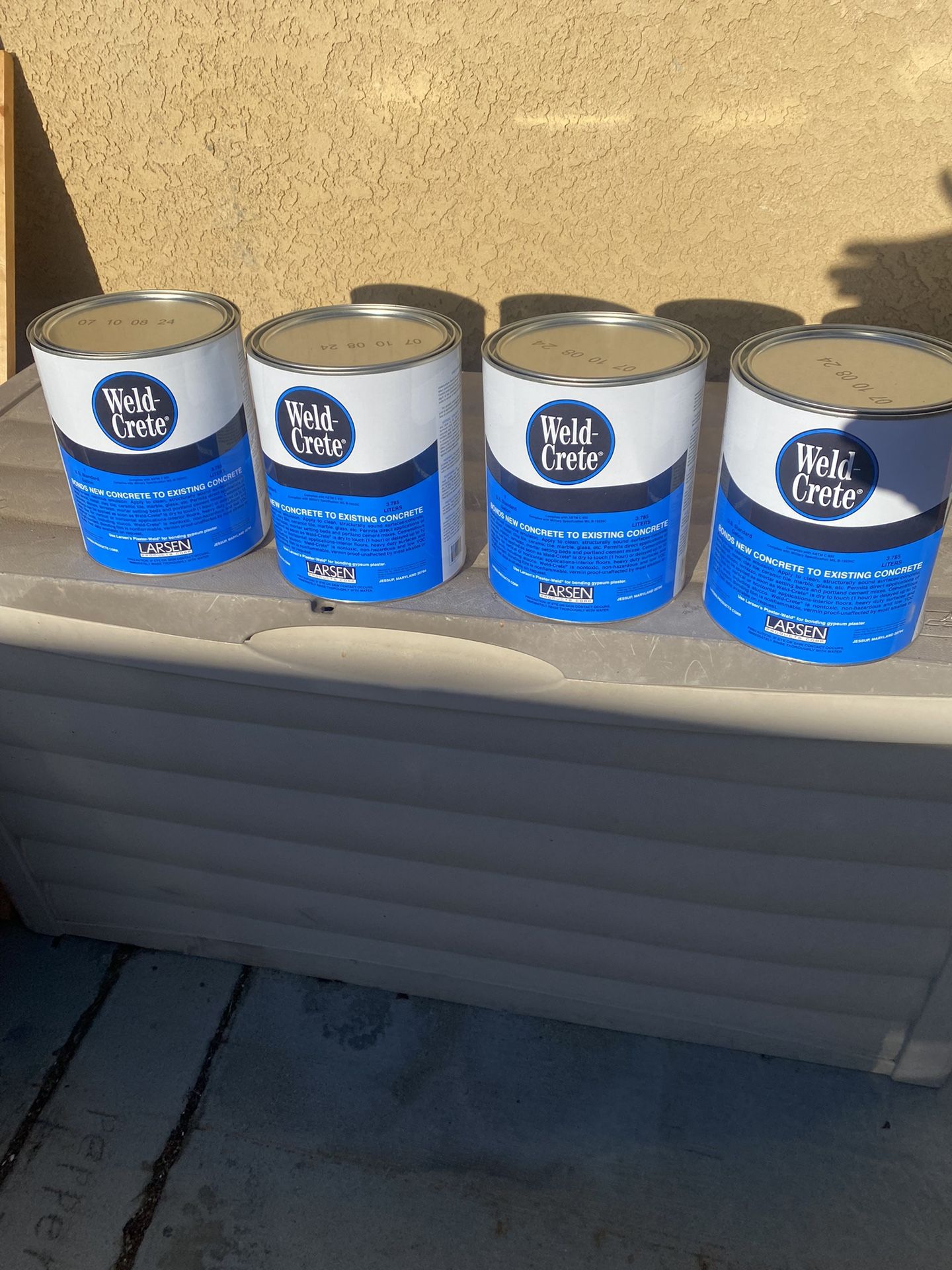 Blue …Weld Crete Bonding Agent for Sale in Palmdale, CA - OfferUp