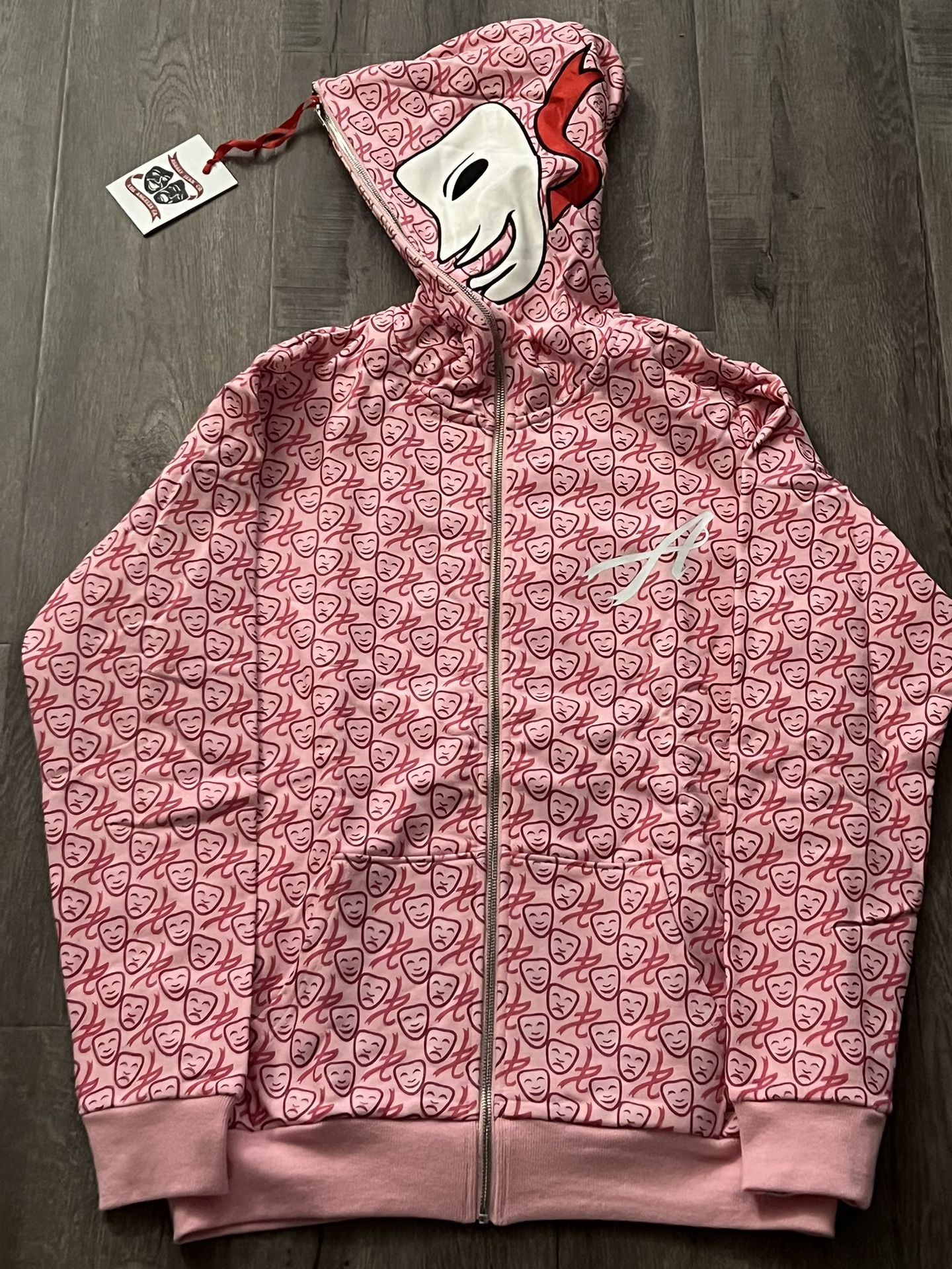 Asaali (FULL ZIP ALL OVER PRINT PINK) for Sale in Las Vegas, NV - OfferUp