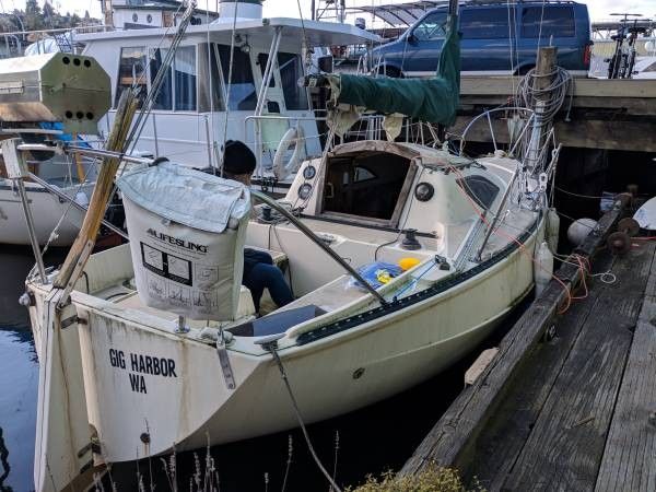 1978 Ranger 24" Sailboat $1000 for Sale in Seattle, WA - OfferUp