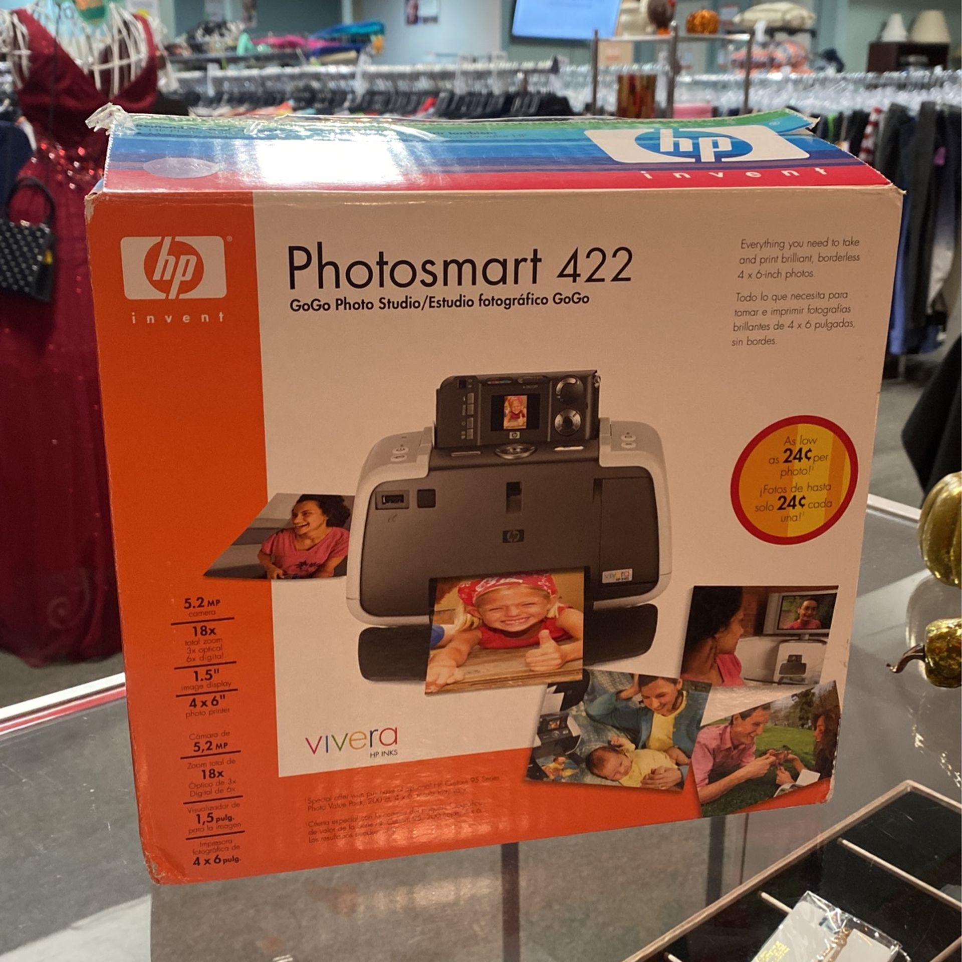 HP Photosmart Printer 422 Go Go Photo Studio Printer New for Sale in ...